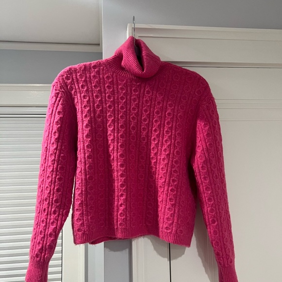 Zara | Tops | Zara Pink Sweater | Poshmark